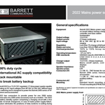 American Milspec, LLC - New Barrett 2050 HF SSB Transceiver 500Ch 1.6 ...