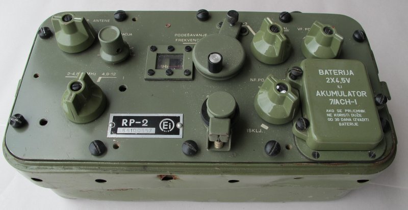 American Milspec, LLC - Yugoslavian RP-2 2-12MHz military receiver AM ...